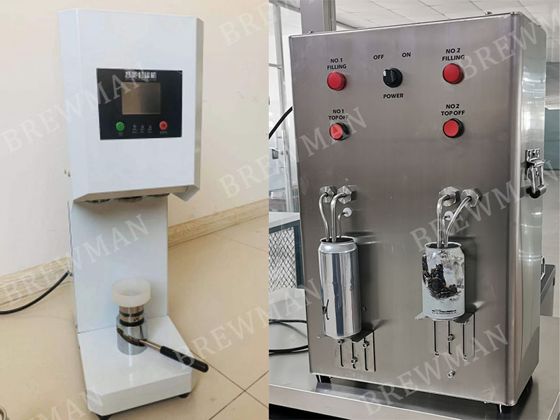 Manual Canning Machine And Manual Can Capping System for Sale - Brewman