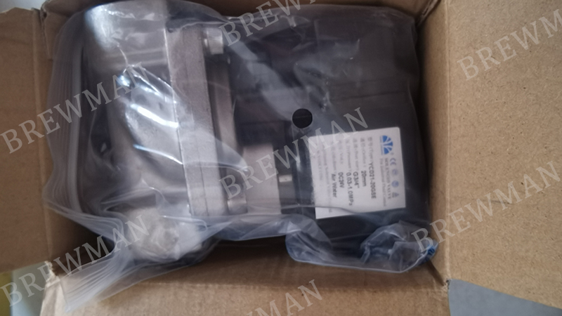 Stainless Steel Glycol Solenoid Valve for Fermenters and Brite tanks ...